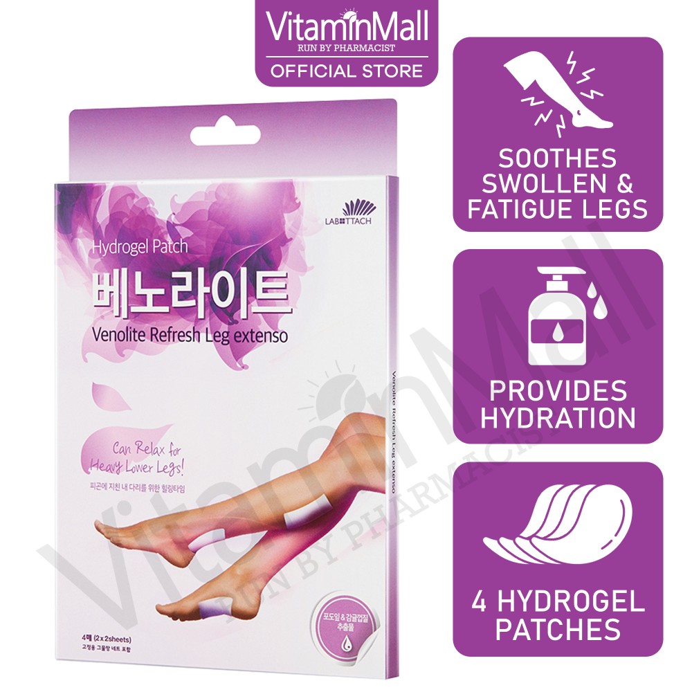 Venolite Hydrogel Patch - Soothe Lower Leg Exhaustion