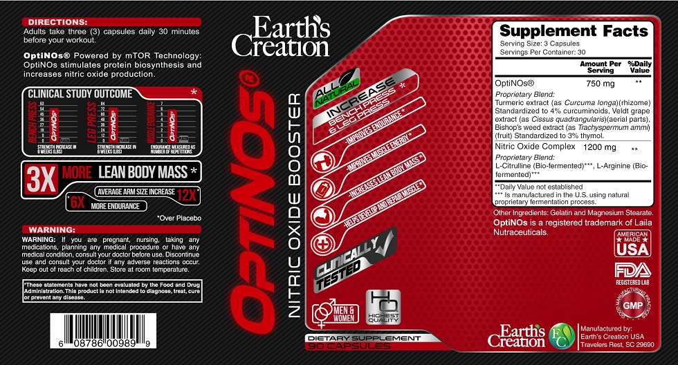 OptiNOs Nitric Oxide Booster - Muscle Builder, Energy Booster - VitaminMall